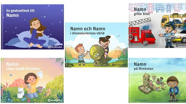 Personlig barnbok med namn - 7 bra personliga barnböcker [2024 ...